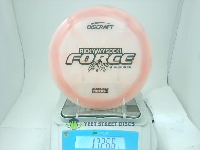 Ricky Wysocki 2025 Tour Series Z Tour Swirl Force - Discraft 172.66g ...