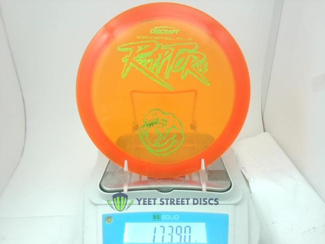 2025 Ledgestone CryZtal FLX Raptor - Discraft 173.9g – Yeet Street Discs
