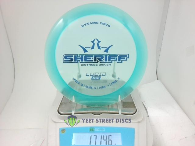 Lucid-Ice Sheriff - Dynamic Discs 171.46g – Yeet Street Discs