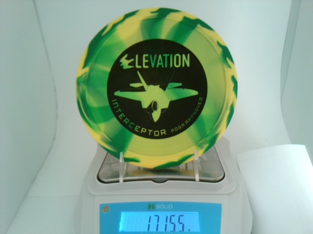 4th Run Premium Interceptor - Elevation Disc Golf 171.55g – Yeet Street ...